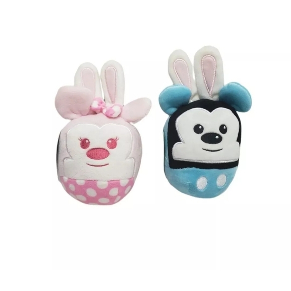 Hallmark | Toys | Hallmark Disney Mickey Minnie Mouse Fluffballs As ...